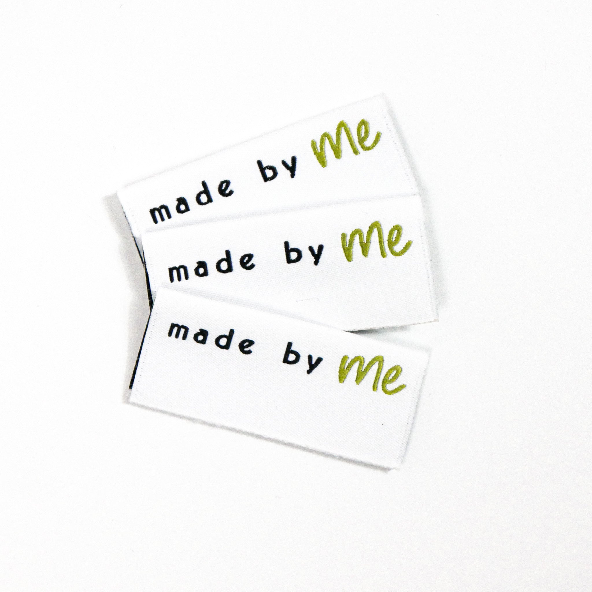 1 woven label "made by me" | Ba.binaa Patterns